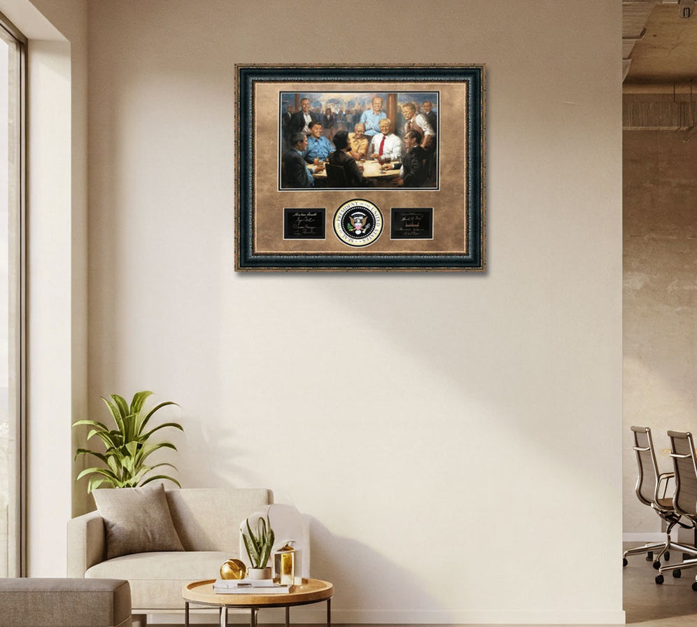 The Republican Club | Framed Republican Presidents Art in Double Mat w ...